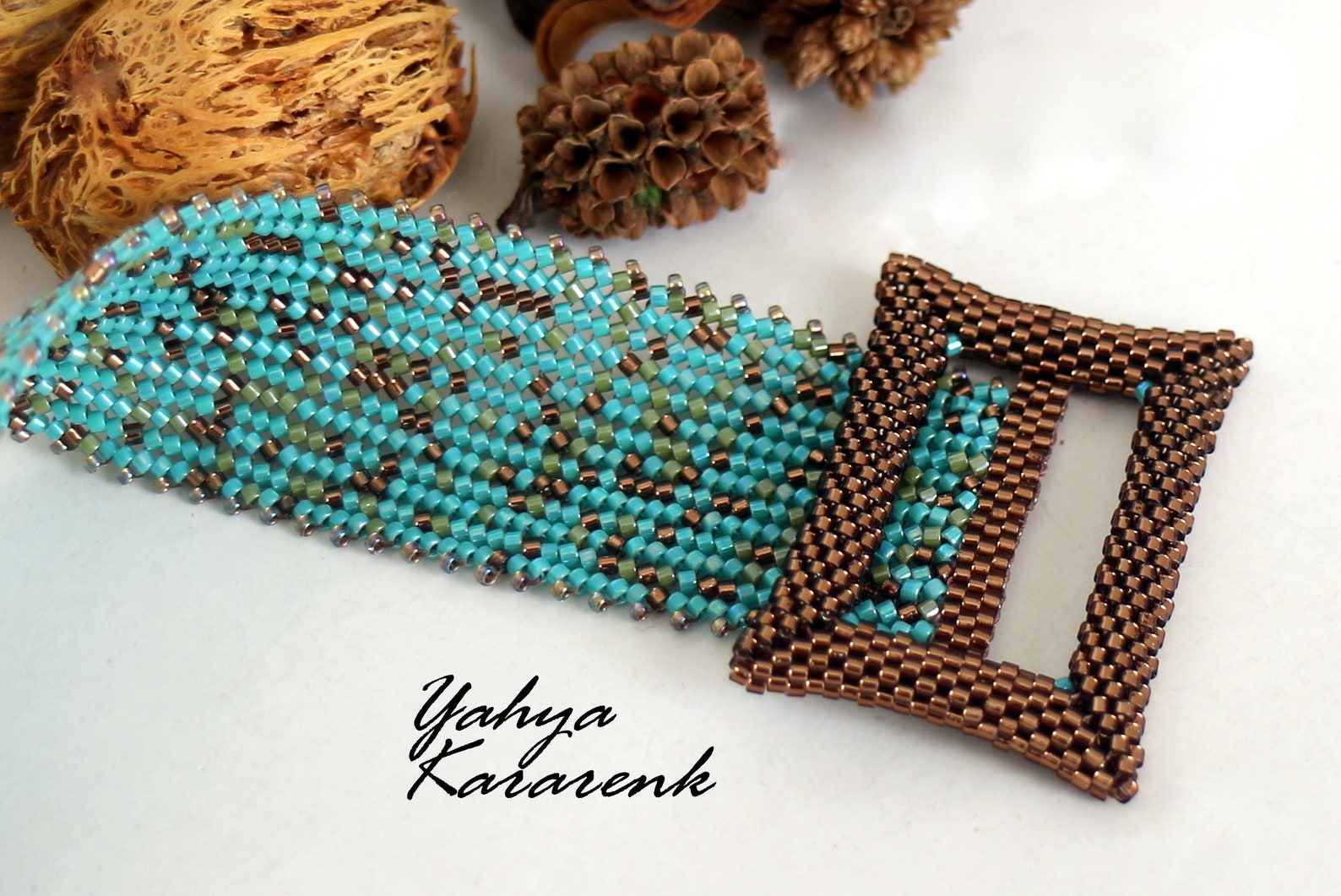 Belt Peyote Bracelet - Etsy