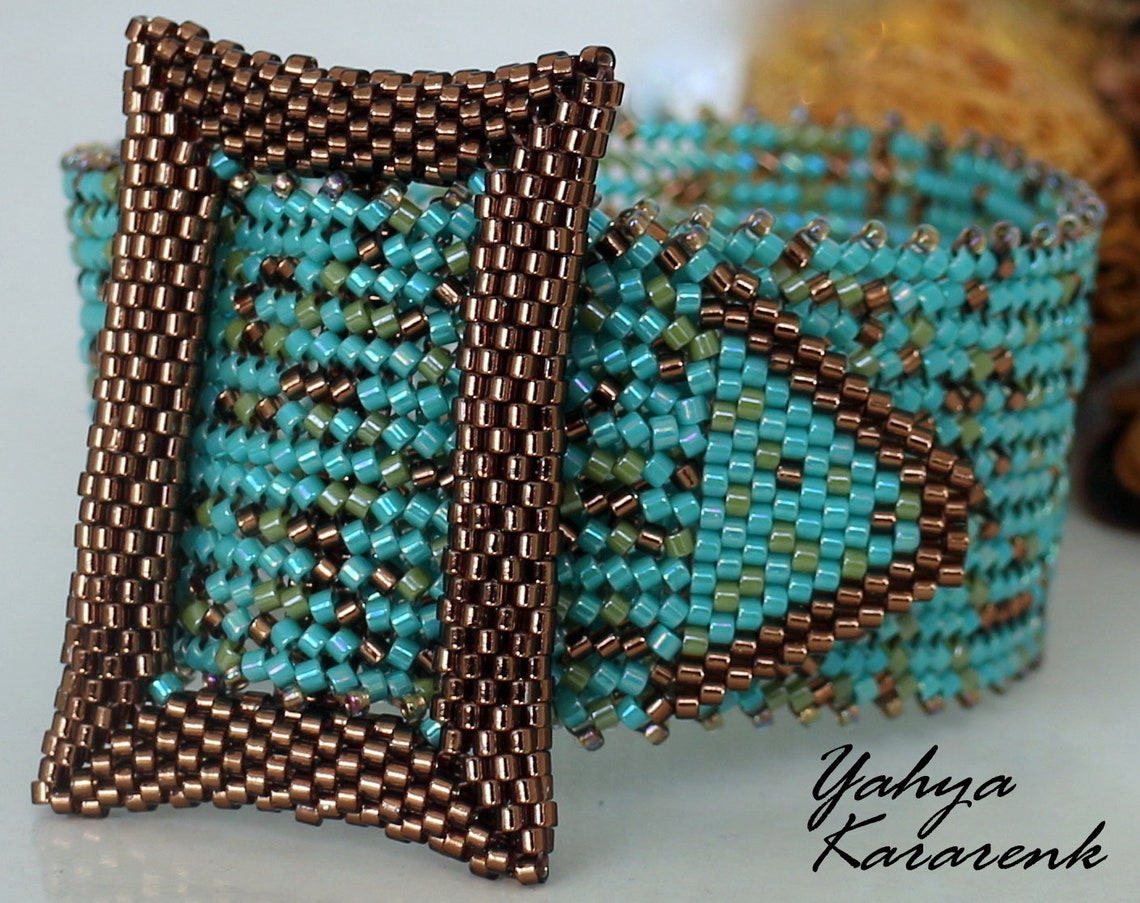 Belt Peyote Bracelet - Etsy