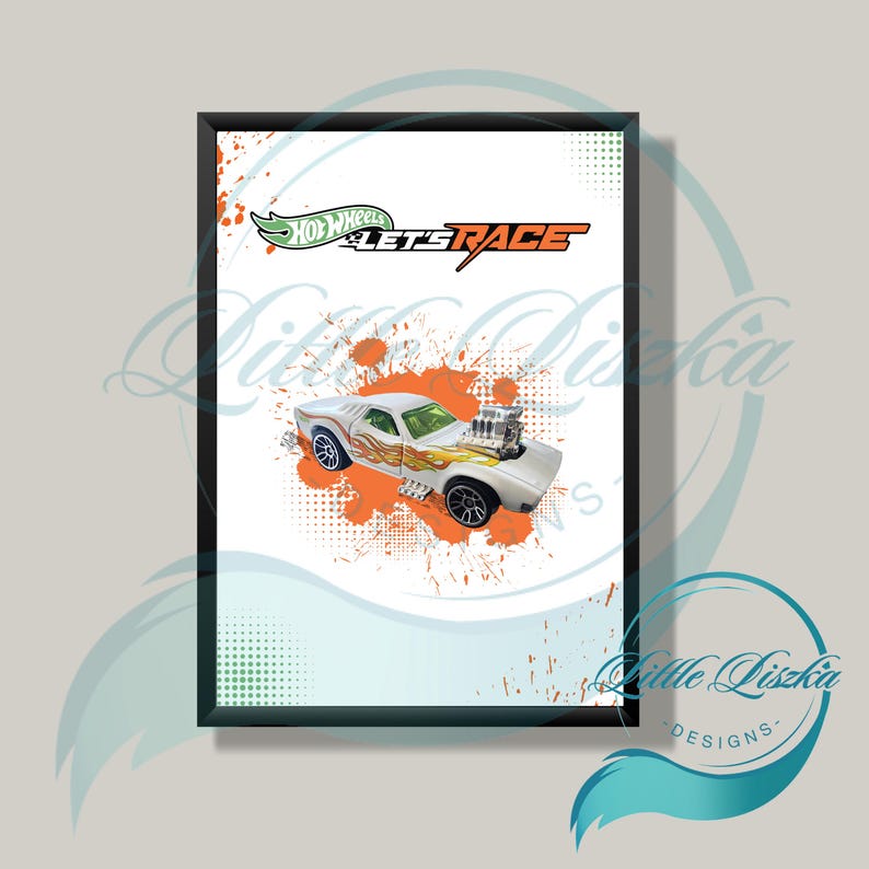 Rodger Dodger, Hot Wheels Poster, Car Poster, Car Sign, Car Theme ...