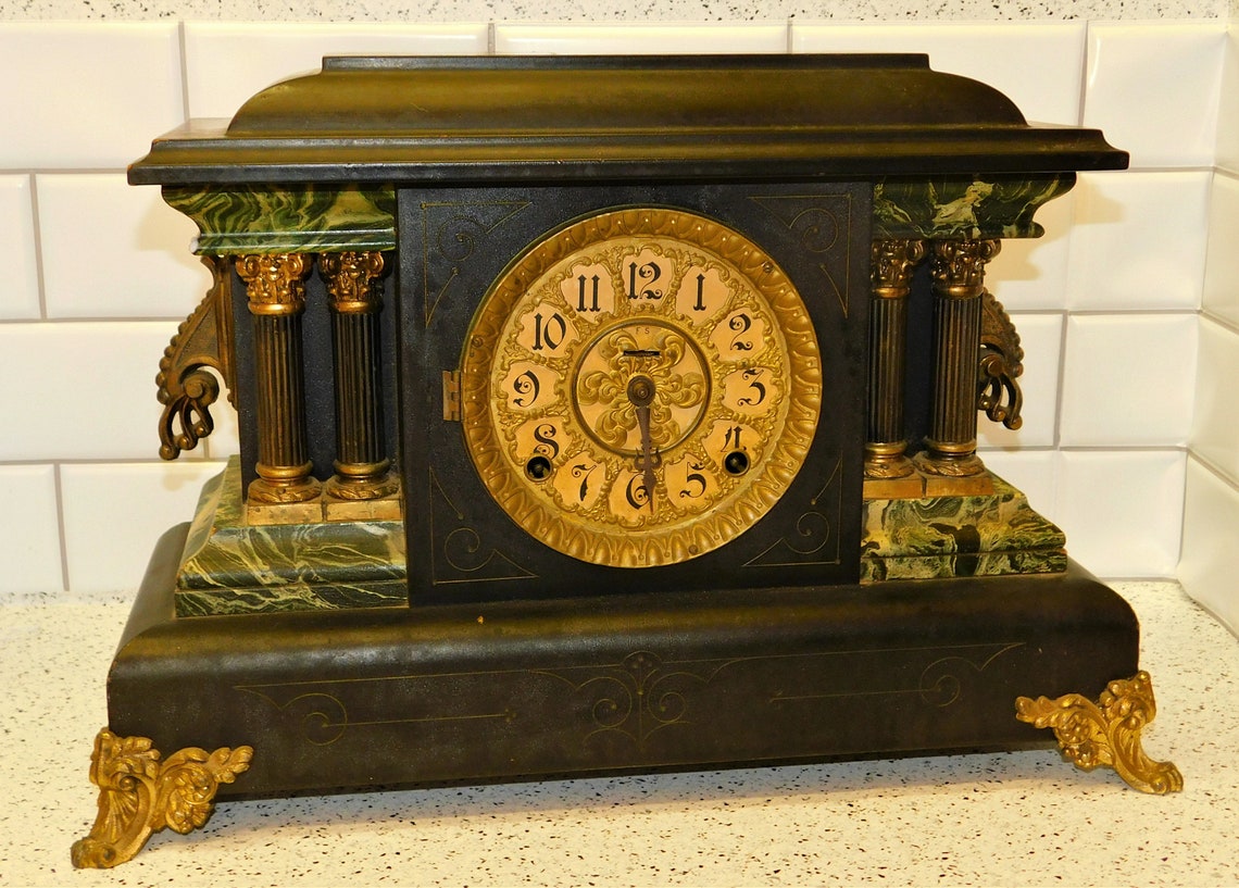 How to ID my mantel clock : r/clocks