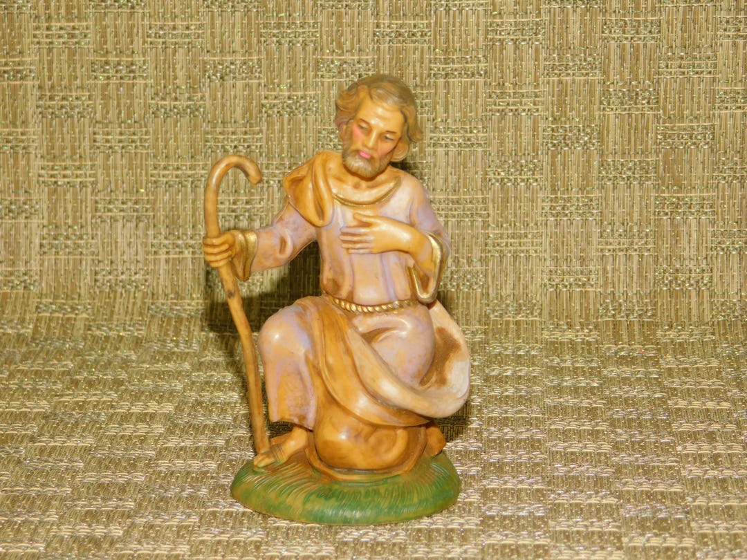 Joseph Vintage Fontanini Nativity / Creche Italy Christmas Figurine ...