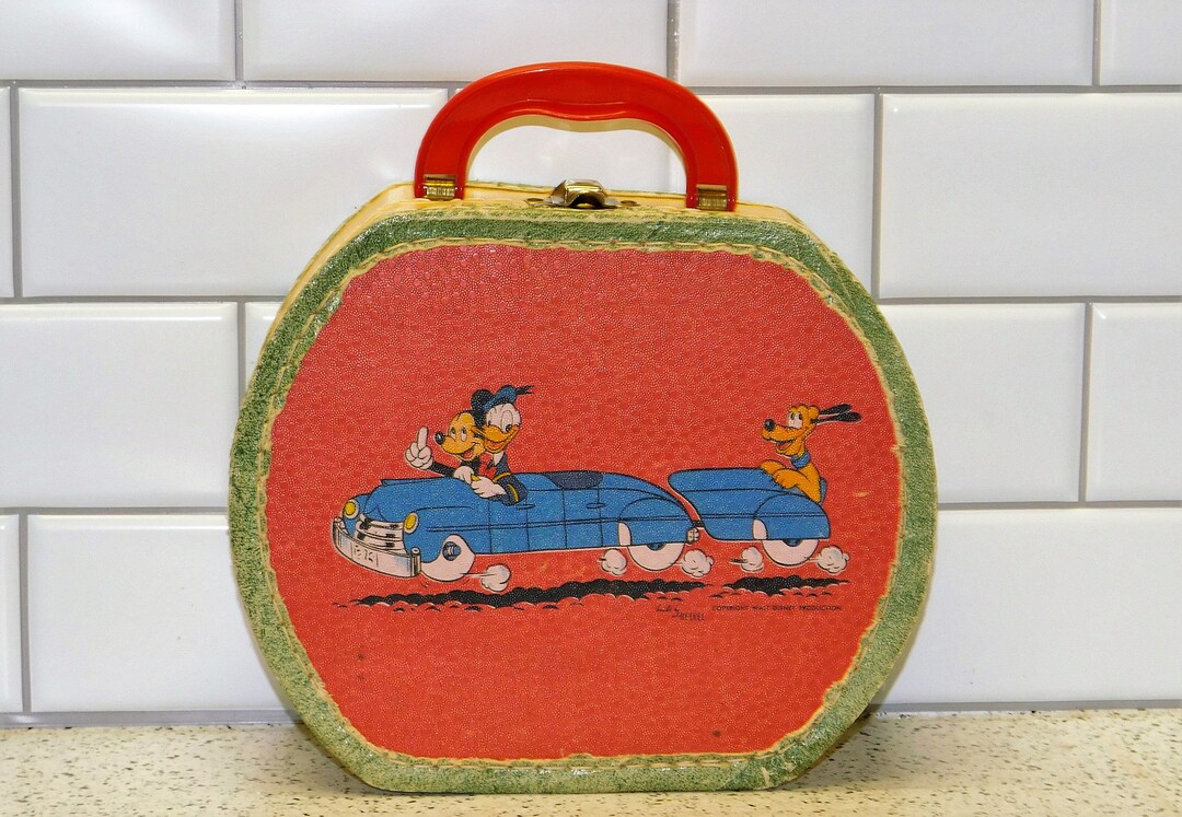 Vintage Rare Walt Disney Production Child Travel Case NEEVEL Child ...