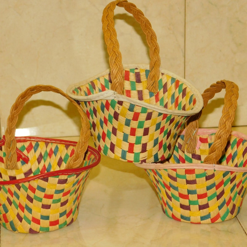 Small Woven Baskets - Etsy