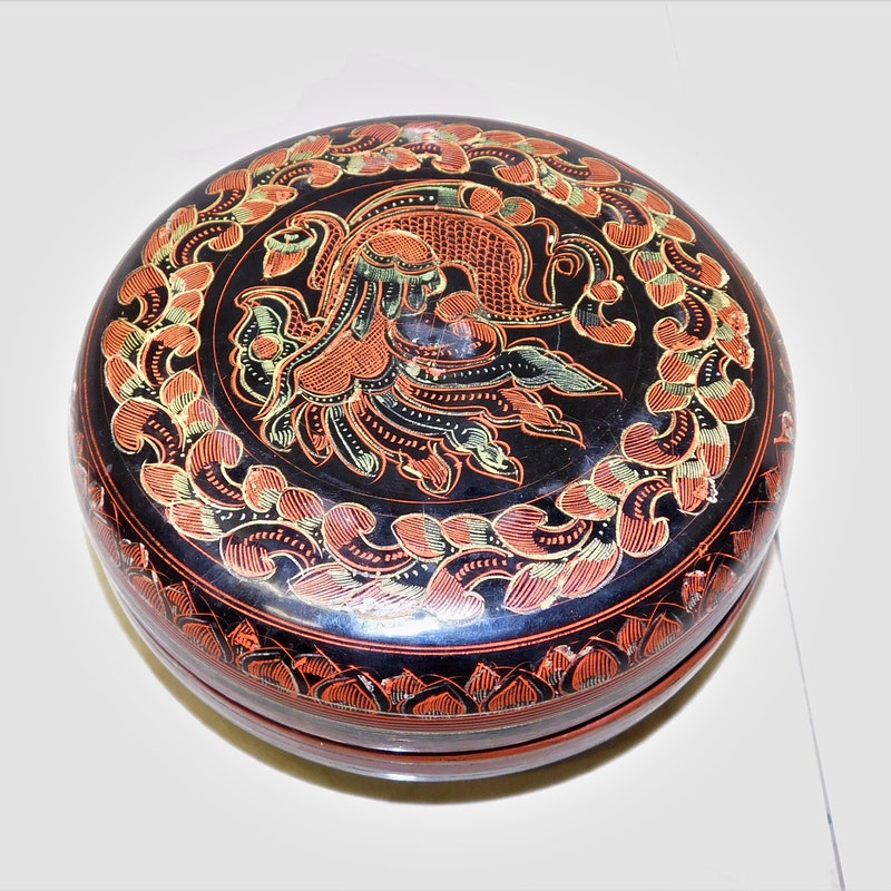 Kashmir Lacquer Box - Etsy