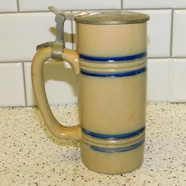 Salt Glaze Beer Mug - Etsy