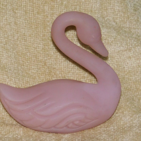 Fenton Glass Swan - Etsy