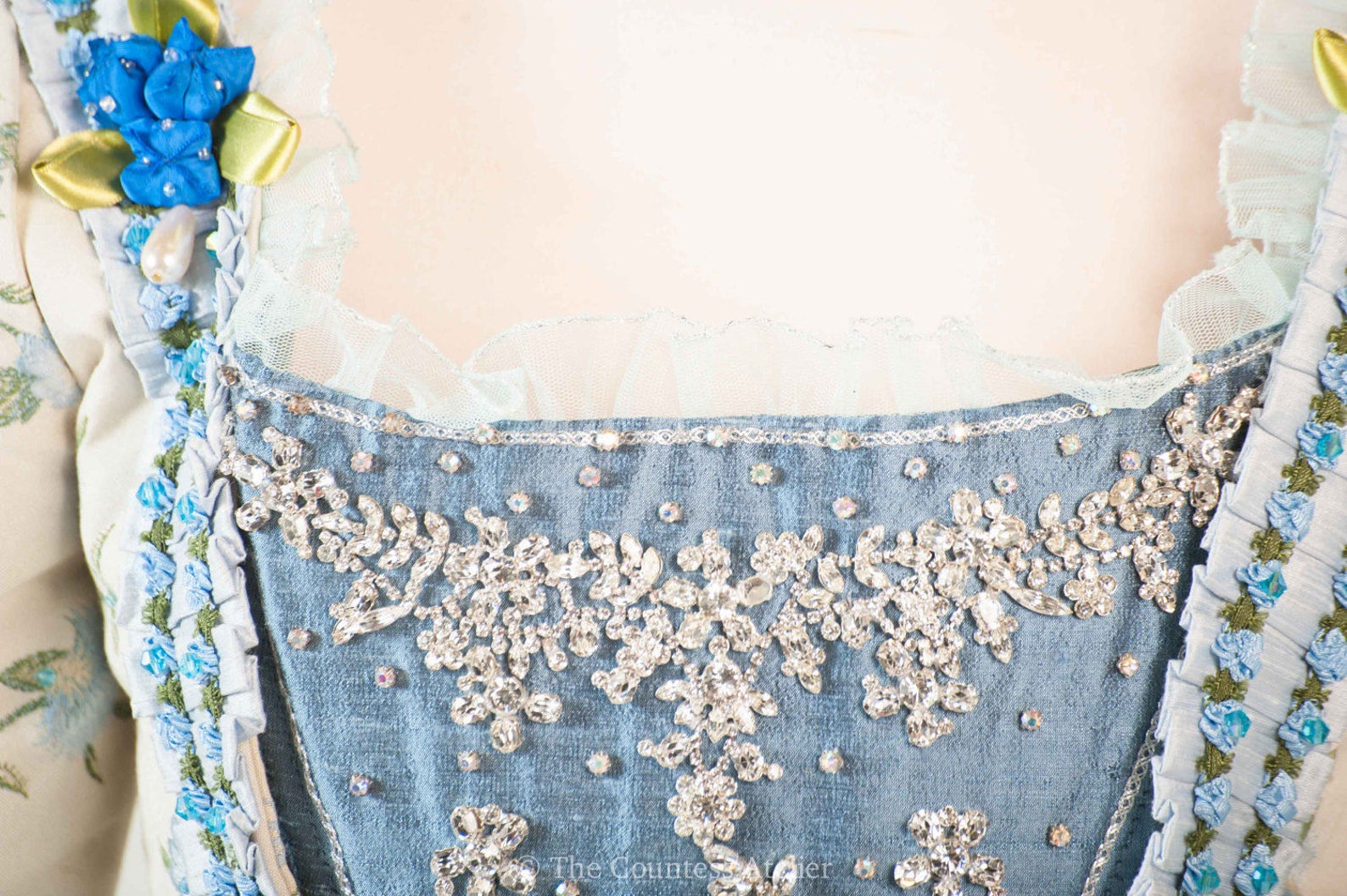 18th Century Style Dress - Summer Breeze- Robe a L'anglaise- Robe a La ...