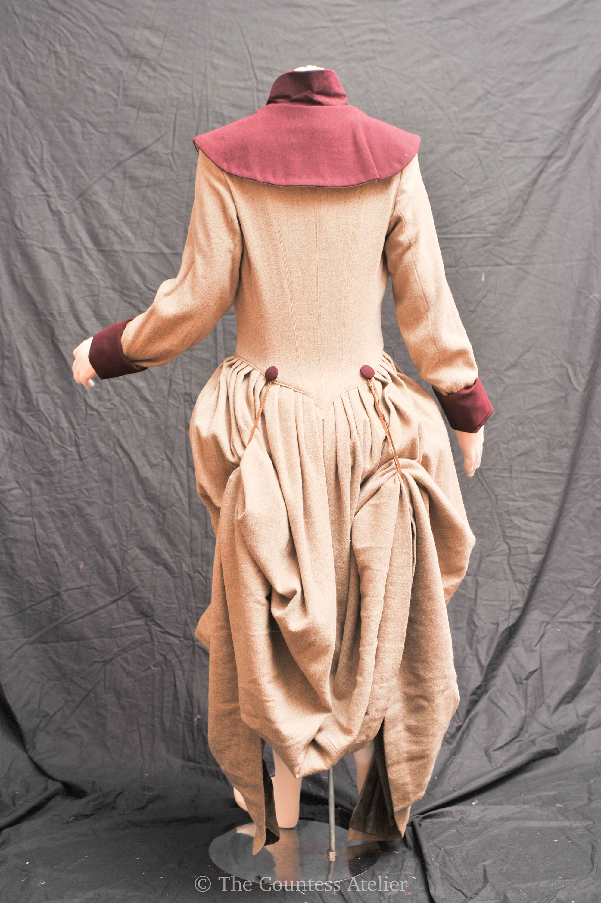 Redingote ( Coat) 18th Century Style- for Carnaval, Halloween, Dress-up ...