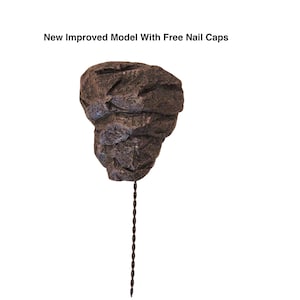 1x Bronze Female Climber With Rock Nail-caps Climbing Lady - Etsy