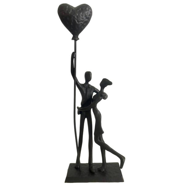 Heart Sculpture Metal - Etsy UK