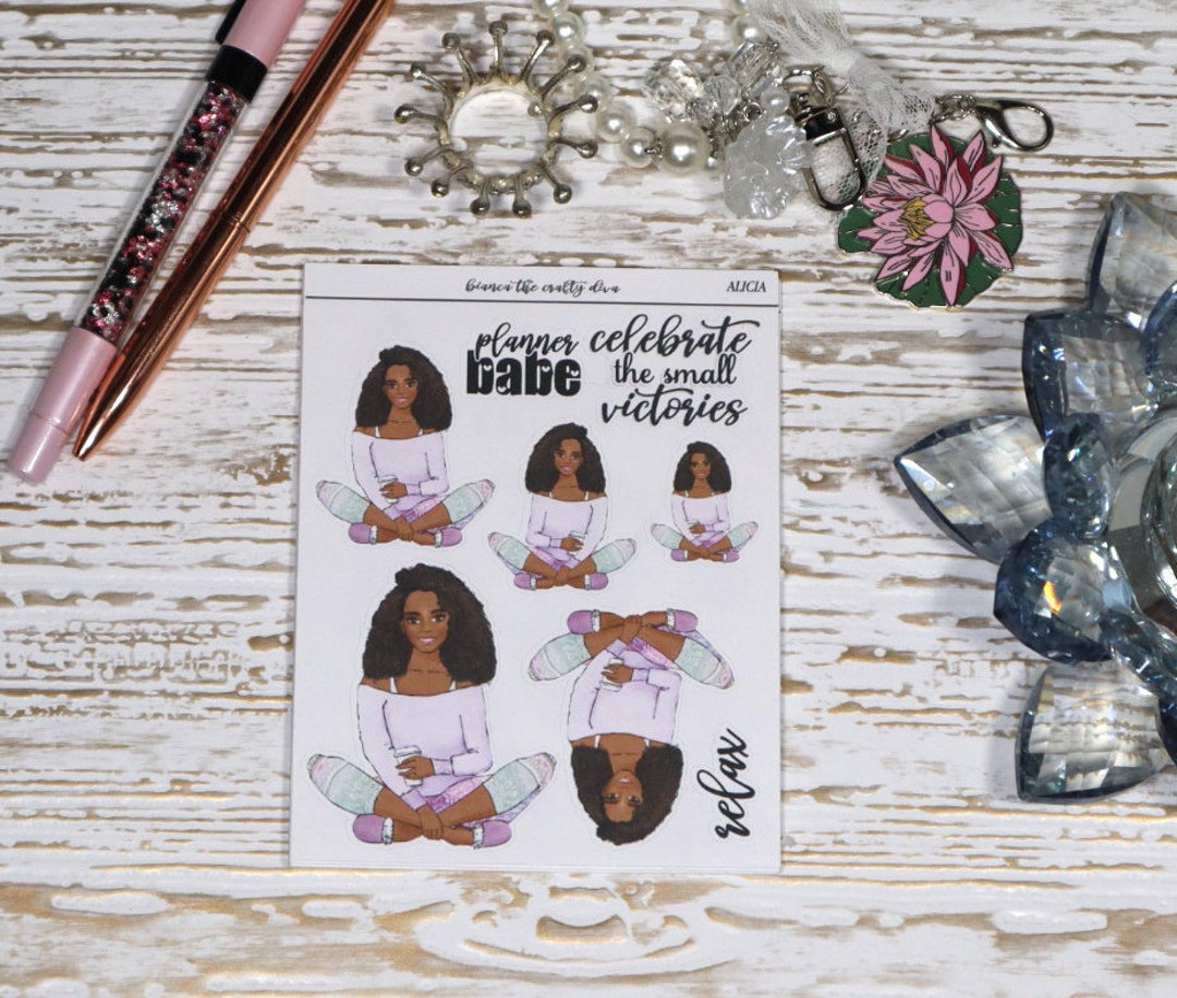 Alicia Sticker Sheet - Etsy