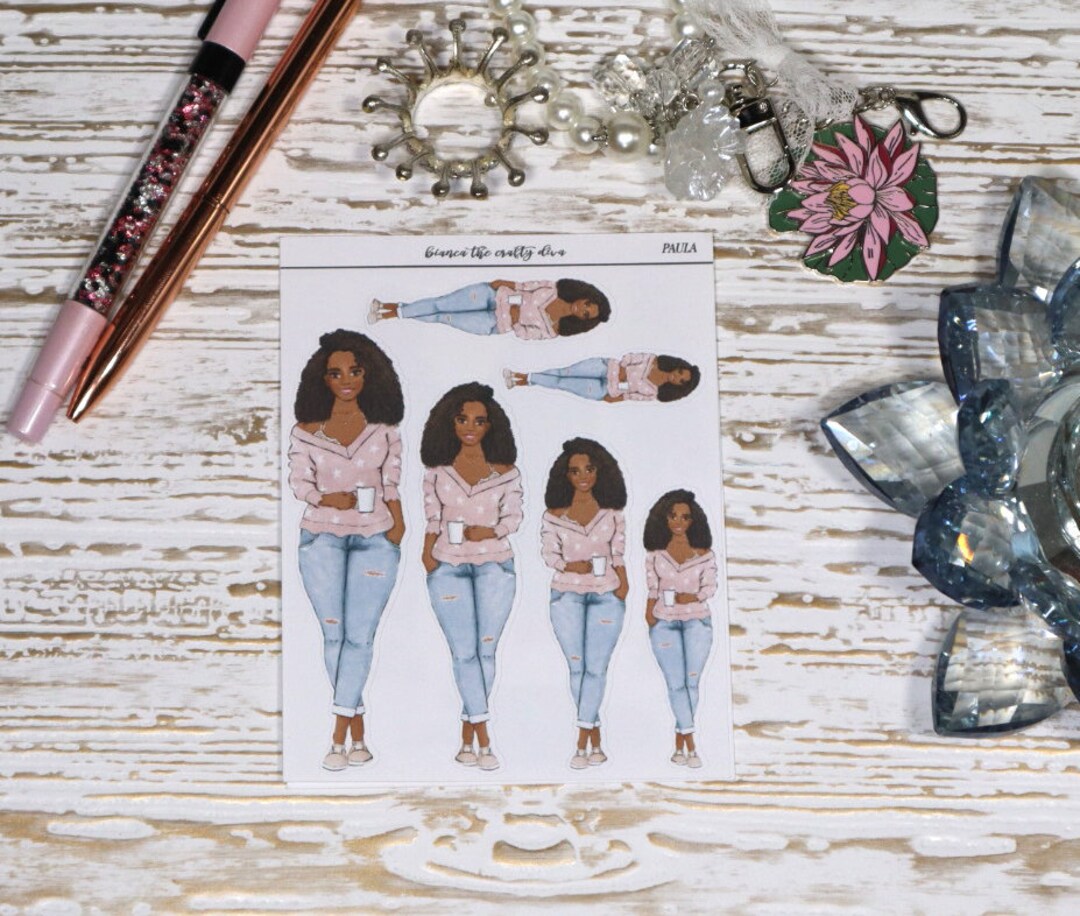 Paula Sticker Sheet - Etsy