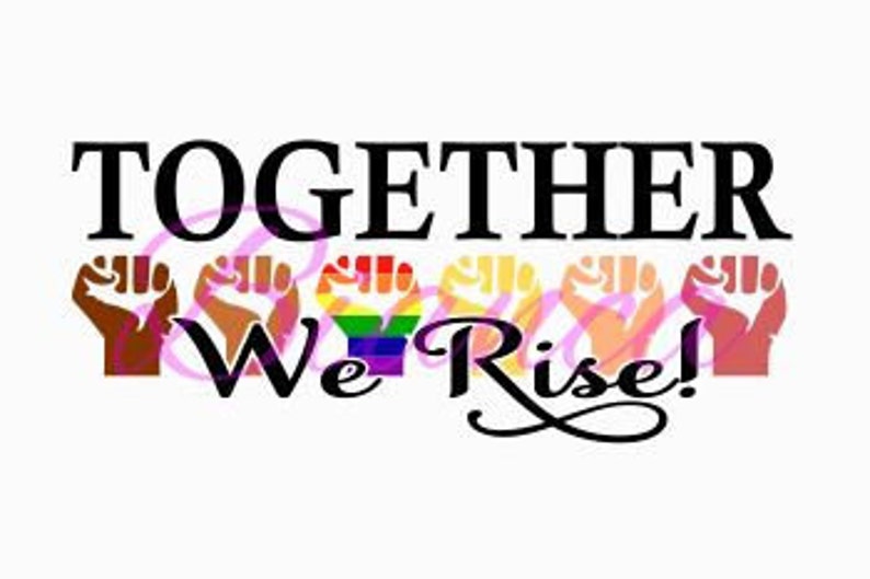Together We Rise Svg | Etsy
