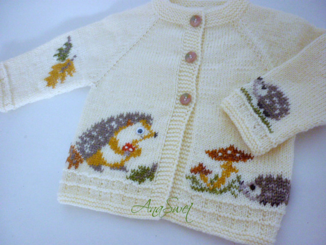 PDF Knitting Pattern the Hedgehogs P059. Pattern in English. Sizes: 6 ...