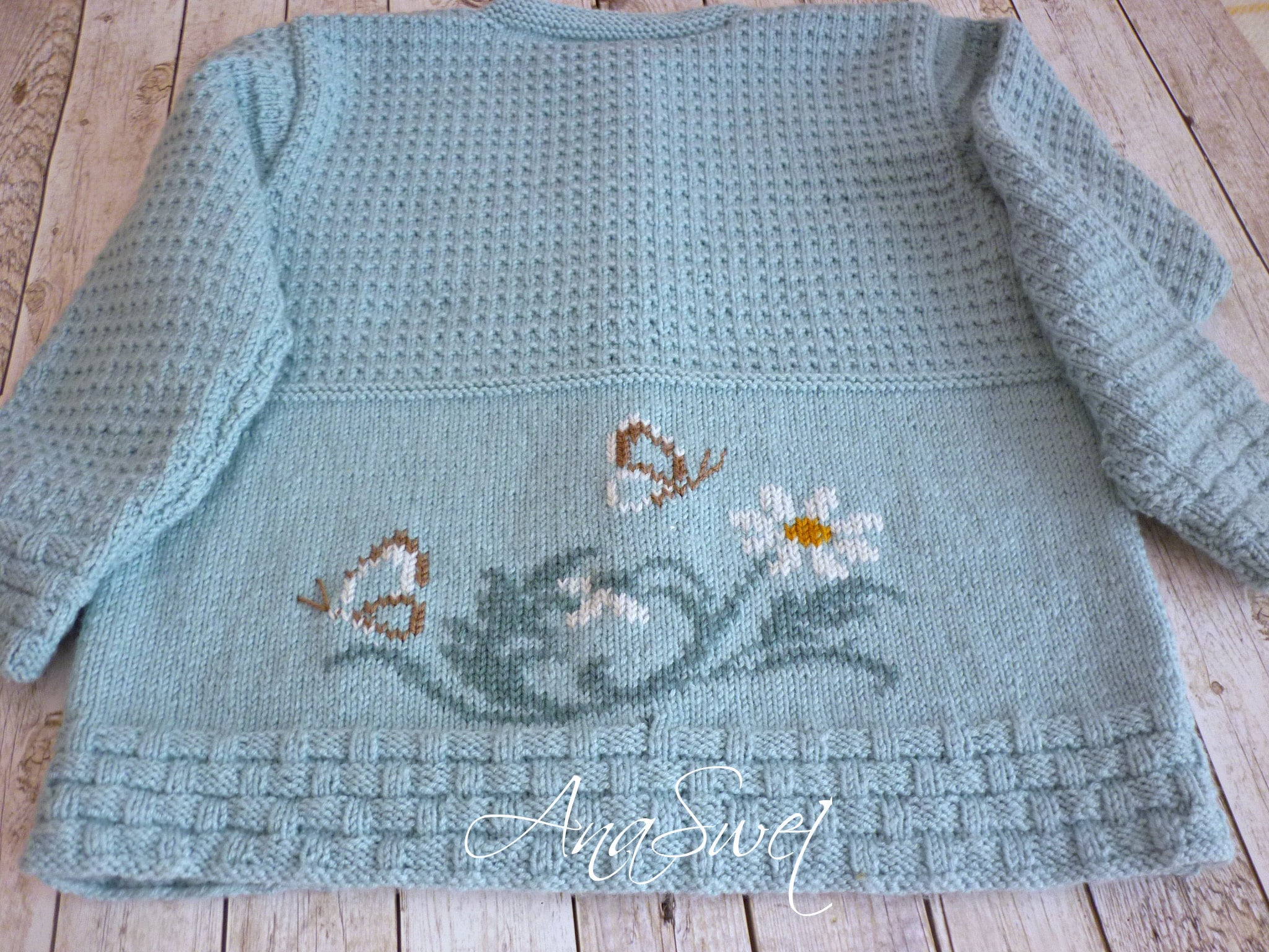 PDF KNITTING PATTERN the Music of Flowers P101 - Etsy