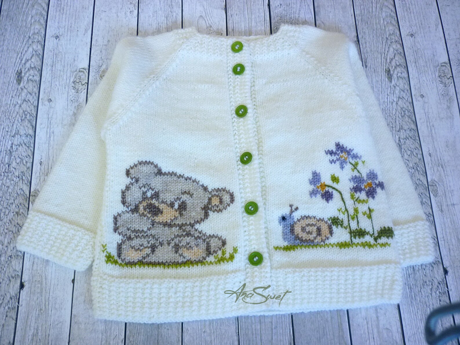 PDF KNITTING PATTERN Teddy and Snail P127 - Etsy