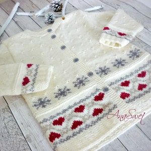 PDF KNITTING PATTERN Winter Romantic P089 - Etsy