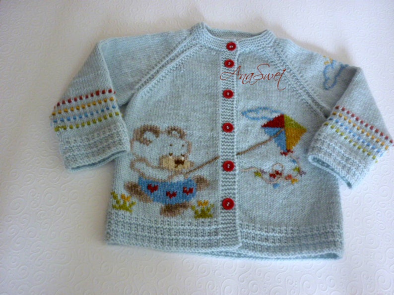 PDF KNITTING PATTERN Colorful Kite P108 - Etsy