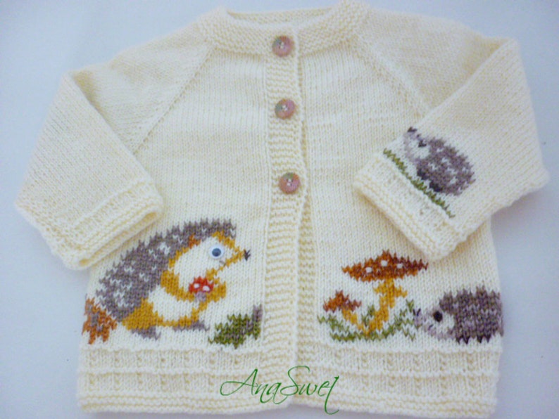 PDF Knitting Pattern the Hedgehogs P059. Pattern in English. Sizes: 6 ...