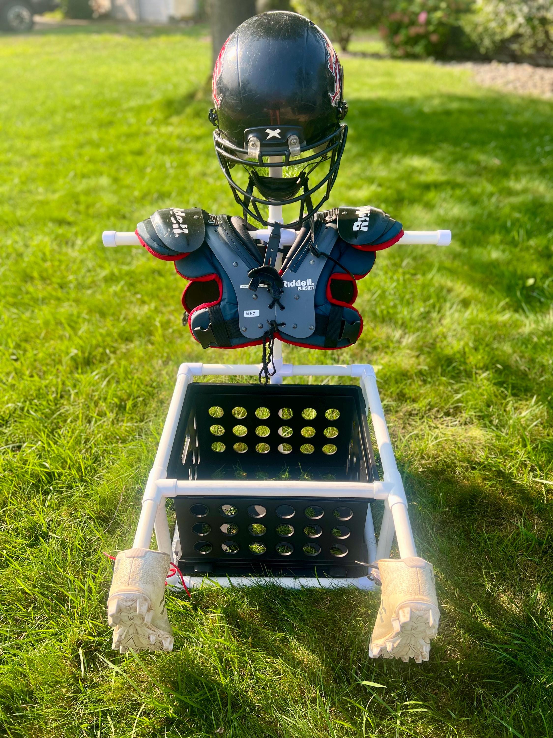 Sports Equipment Drying Rack: Football/lacrosse/hockey (double Crate ...