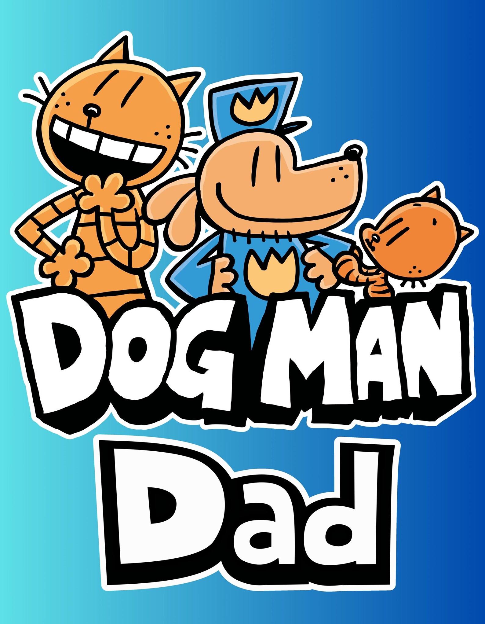 Instant Download: Dog Man Dad (PNG) - Etsy