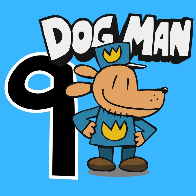 Instant Download: Dog Man 9 - Etsy