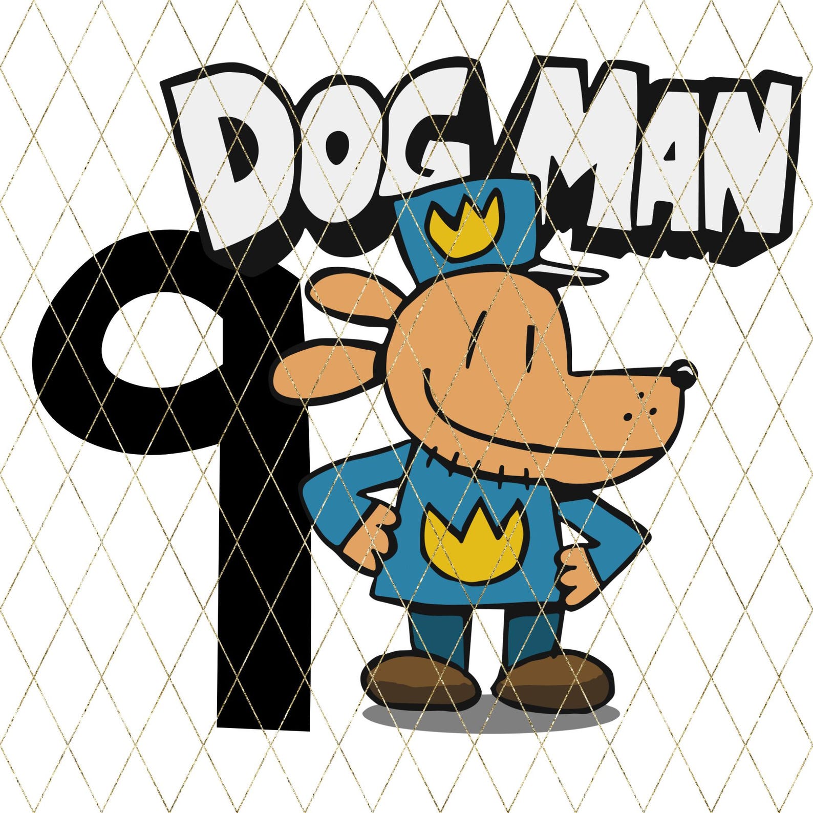 Instant Download: Dog Man 9 - Etsy