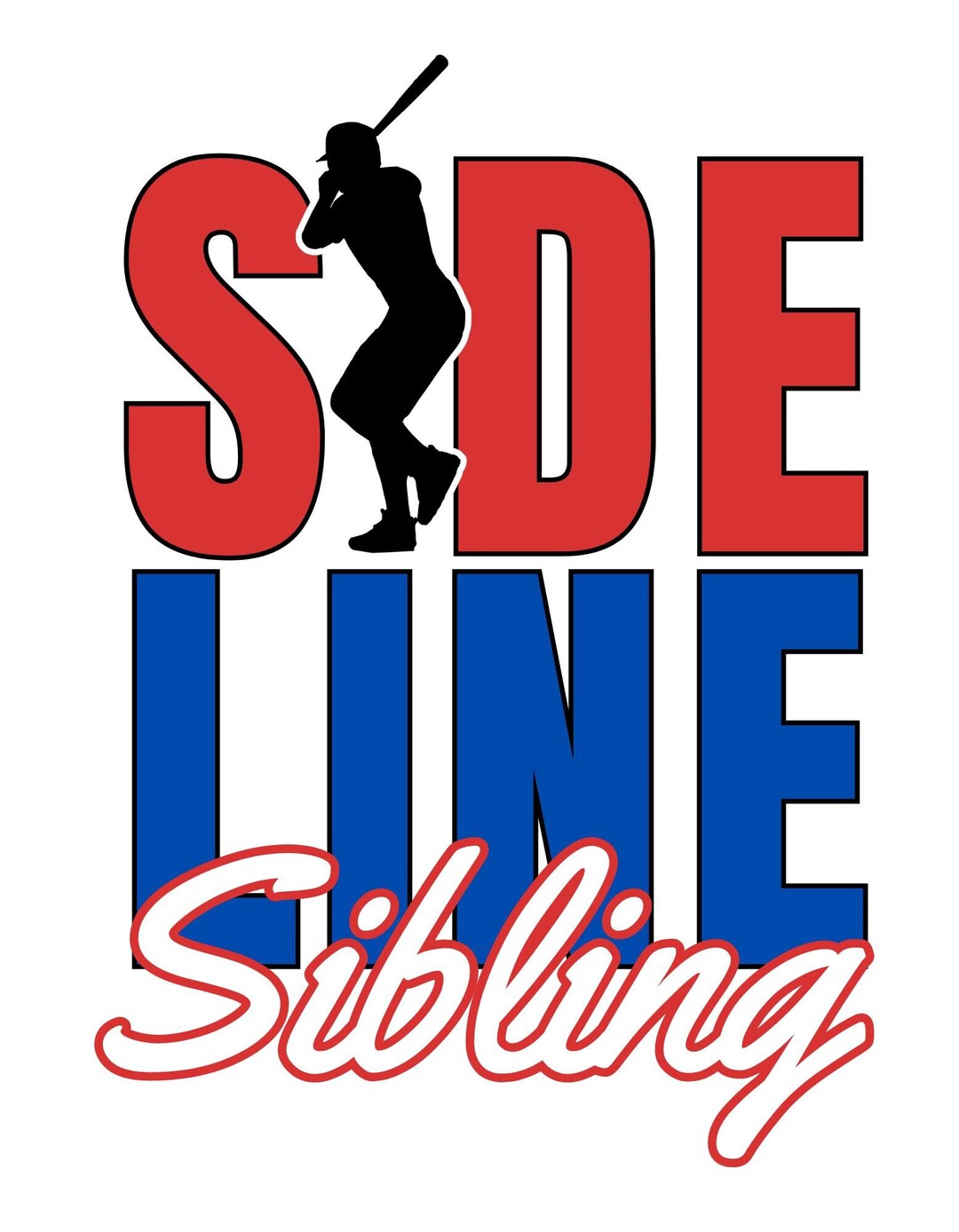 Sideline Sibling (baseball) DIGITAL FILE: Instant Download - Etsy