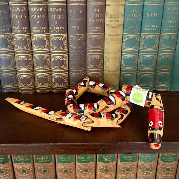 Articulated Wooden Snake - Etsy