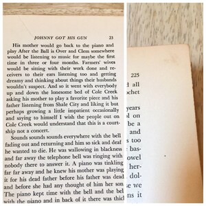 Johnny Got His Gun by Dalton Trumbo - First Edition - First Printing ...