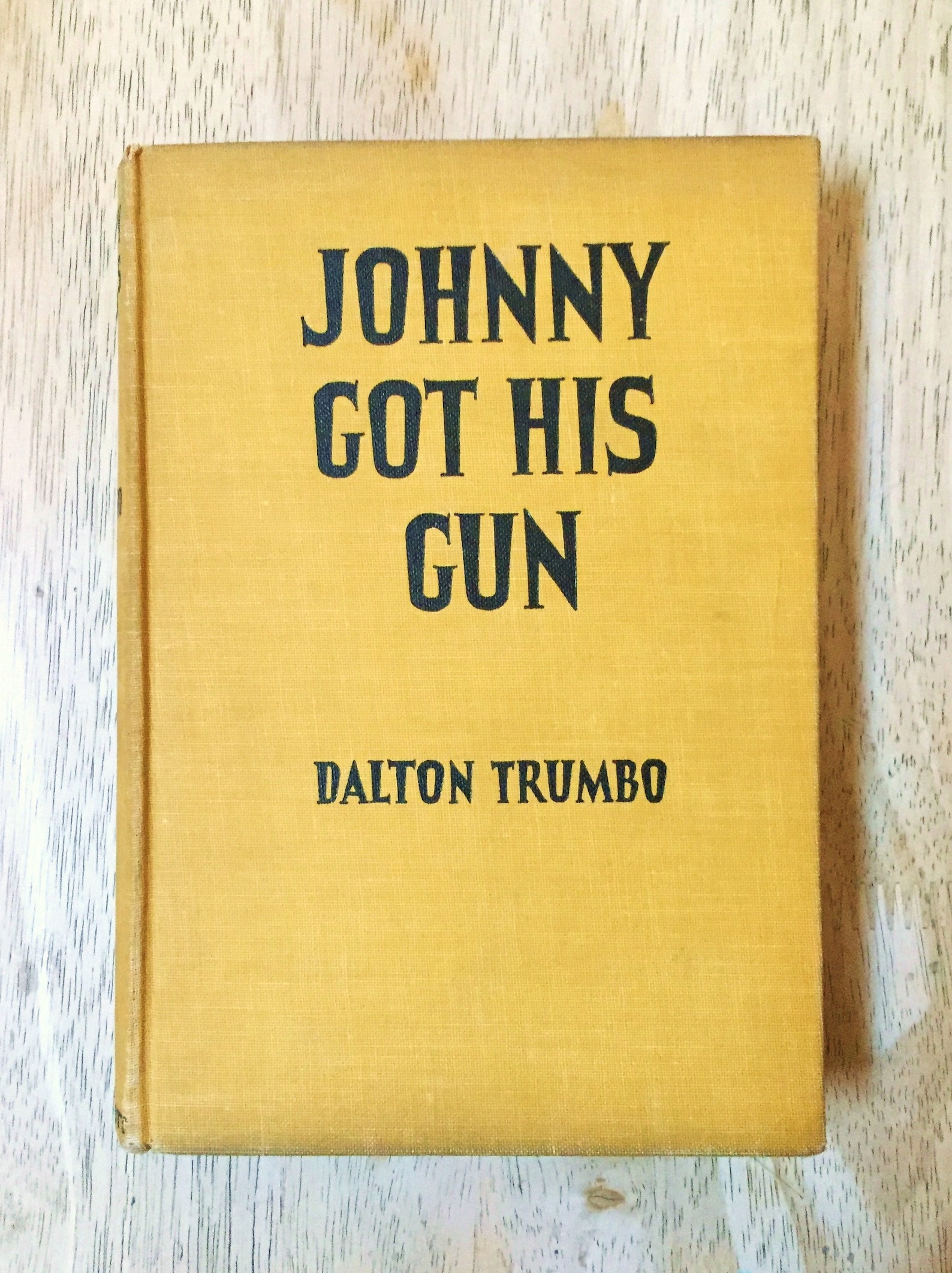 Johnny Got His Gun by Dalton Trumbo First Edition First | Etsy