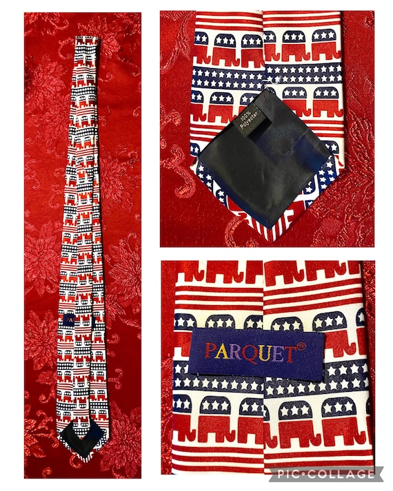 Vintage Jerry Garcia Ties -Republican Tie - Formal Ti… - Gem
