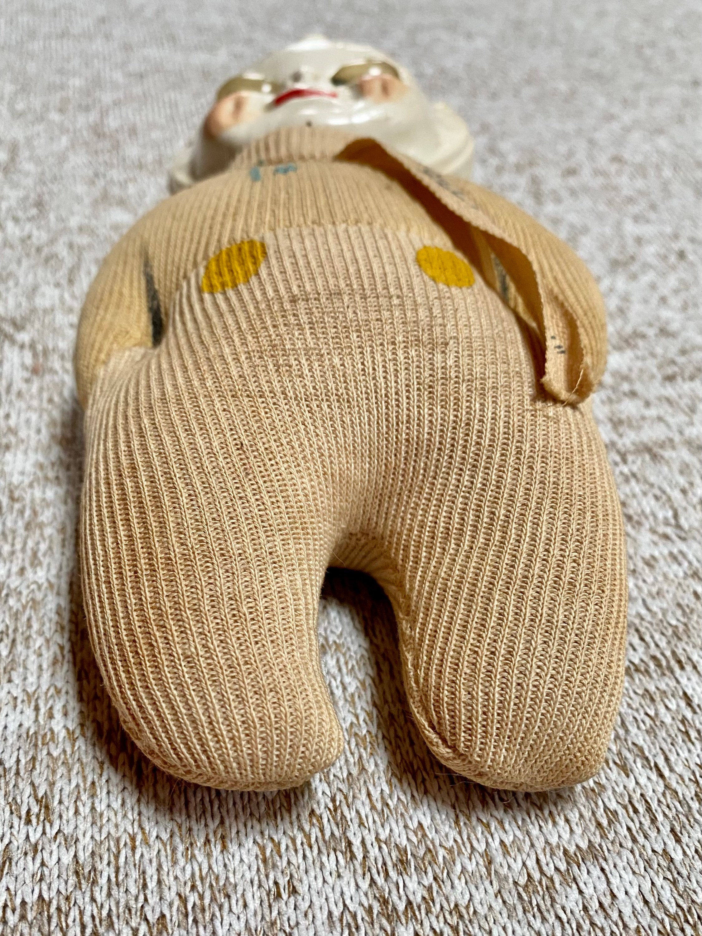 Antique Rare Doll Billy Susqui - Moon Face Celluloid Rattle - 1926 ...