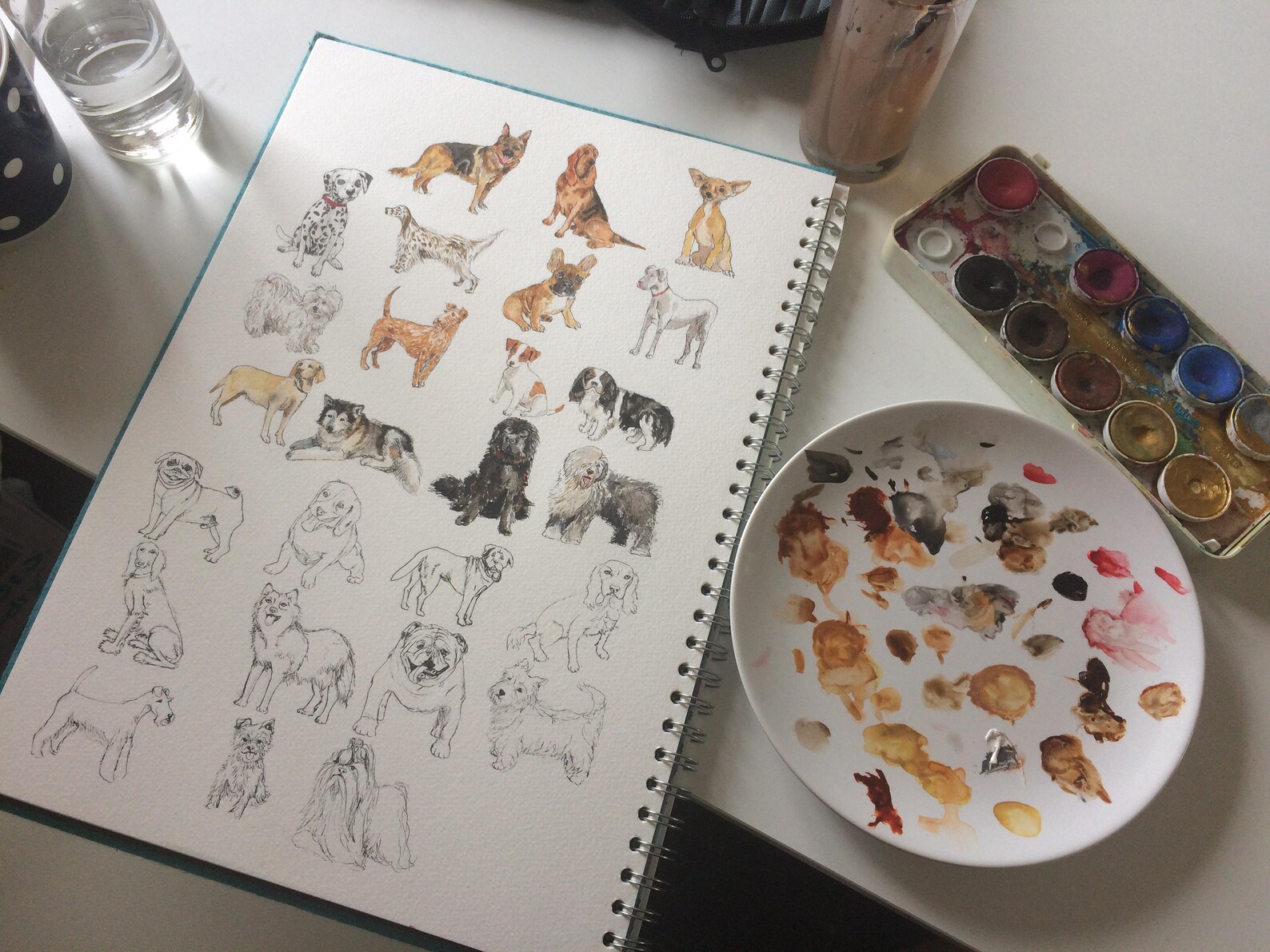 A3 A to Z of Dogs Giclée Print - Etsy