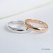Simple Classic Wedding Band Ring in 14K/18K Solid Gold and - Etsy