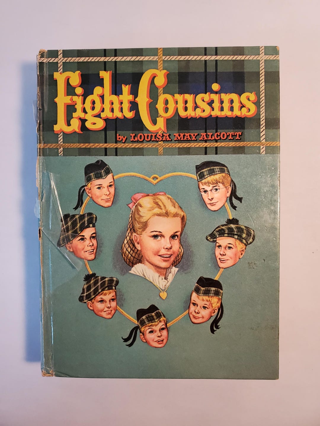 Louisa May Alcott, Eight Cousins Book, 1955, Hard Cover, Rare Book ...