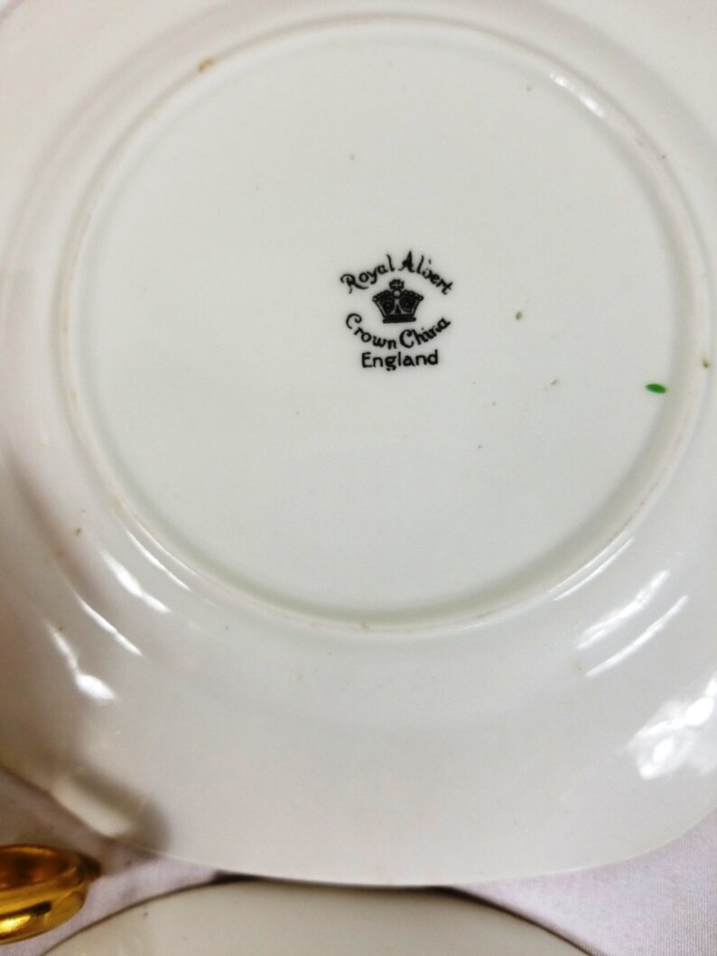 Royal Albert Crown China Old English Rose Pattern 1925-27 - Etsy