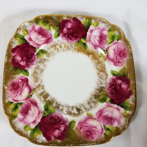 Royal Albert Crown China Old English Rose Pattern 1925-27, Heavy Gold ...