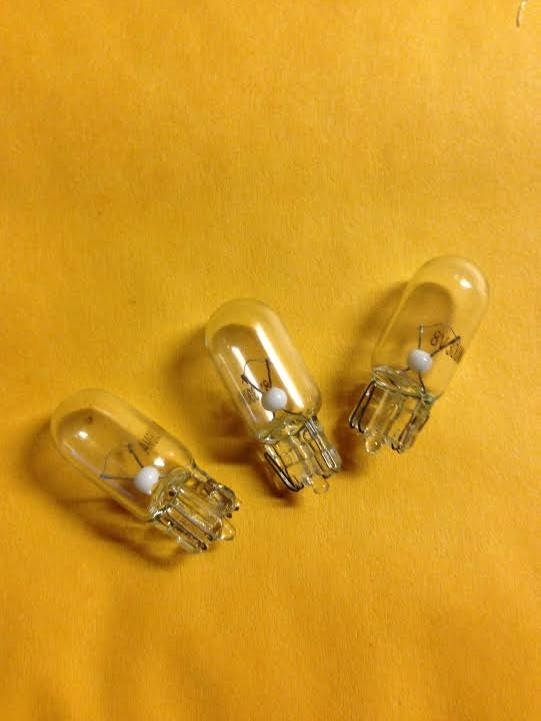 10 Wedge Base Incandescent Lamps 8v-300ma Bulbs / for Pioneer and Other ...
