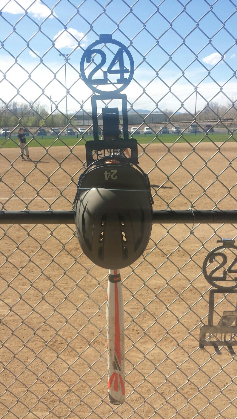 Customized Softball or Baseball Equipment Hanger POWDER - Etsy
