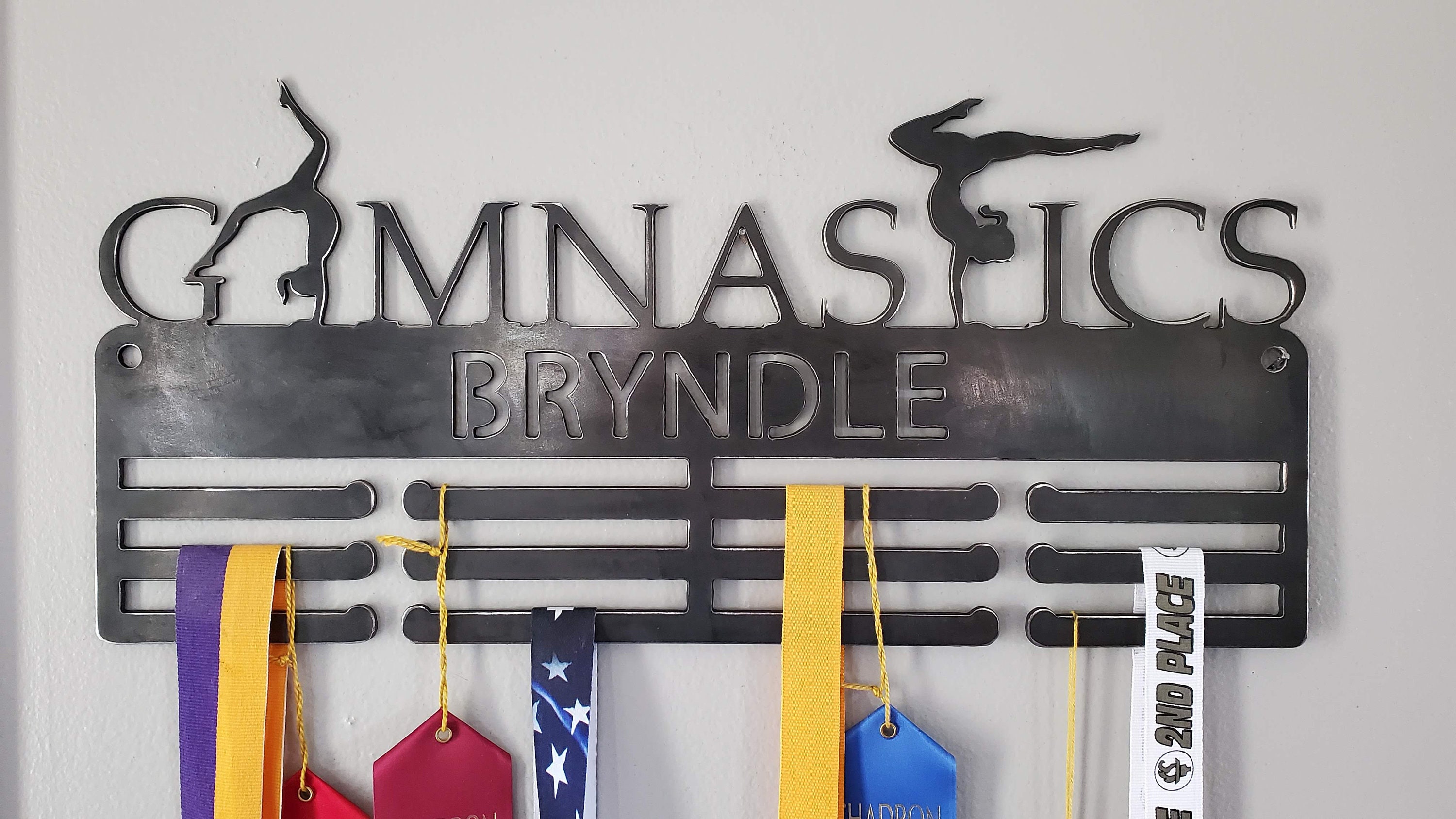 All Metal Premium 12 Gauge Steel Personalized Gymnastics Medal | Etsy