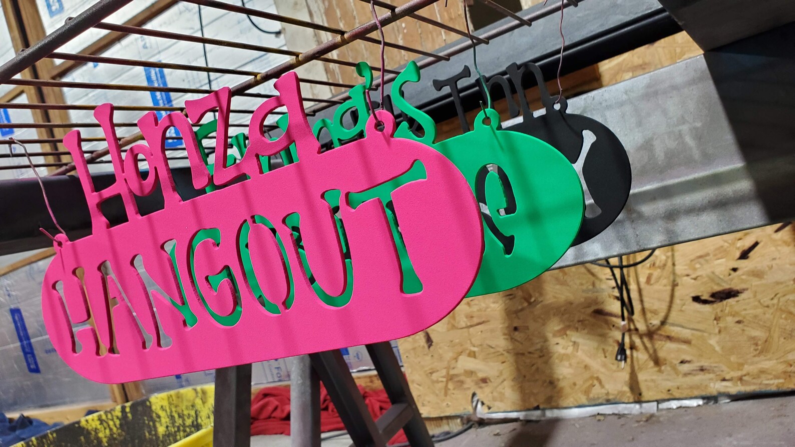 Kid's Playhouse Sign All Metal Painted - Etsy