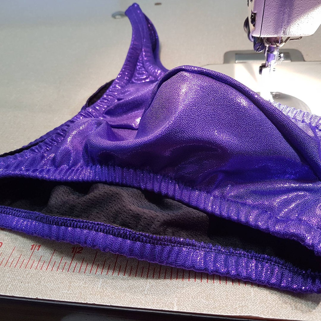 Purple Metallic Bodybuilding Posing Trunks. the Colour of - Etsy