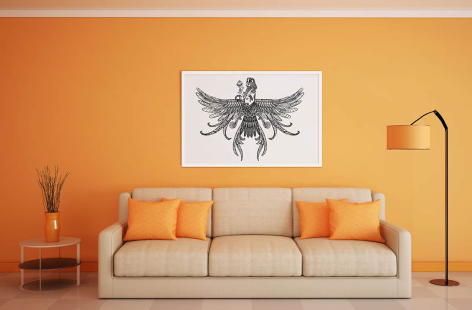 Instant Download Asho Farohar Printable Art, Zentangle Doodle, Coloring ...