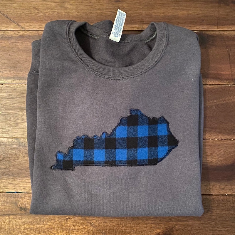 State Applique - Etsy