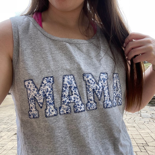 Embroidered Tank Top - Etsy