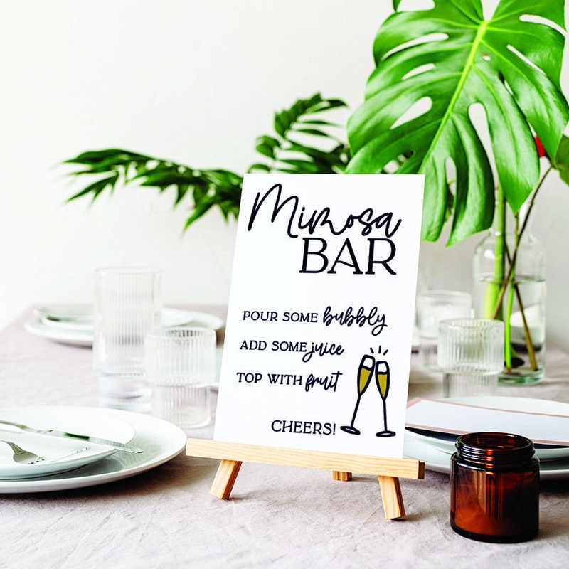 Mimosa Bar Sign - Etsy