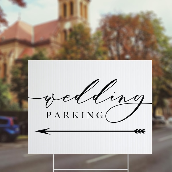 Arrow Wedding Signs - Etsy