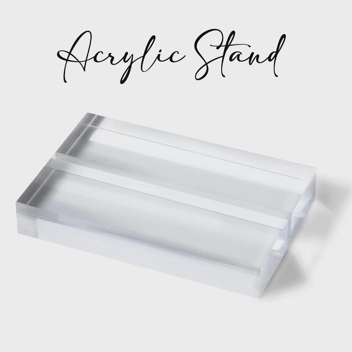 Acrylic Blanks With Stand: DIY Crafts, Laser Cutting, Vinyl Projects - Etsy
