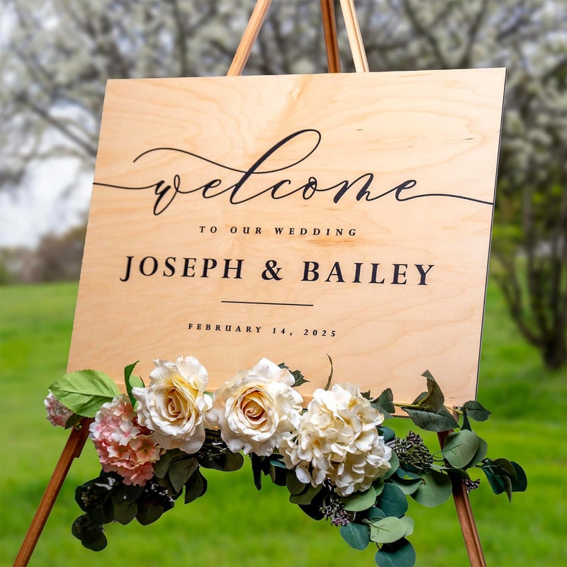 Wedding Wooden Sign - Etsy
